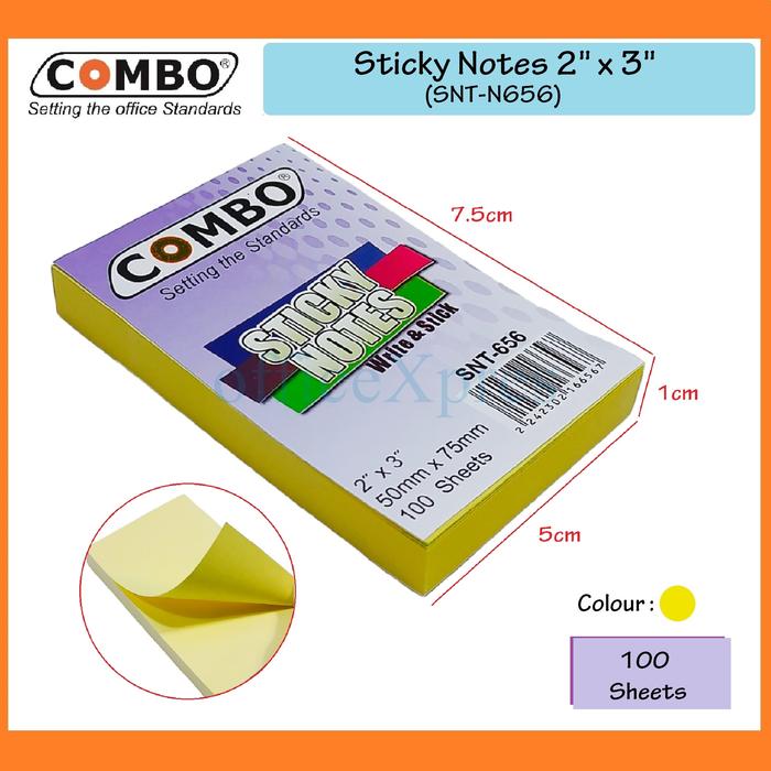 Jual Sticky Notes / Memo Tempel / Kertas Memo Stick / Index Mark SNT ...