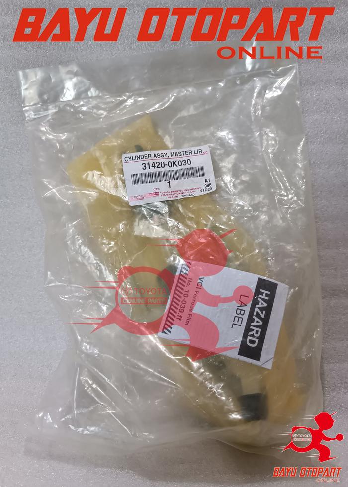 Jual MASTER KLOS / CYLINDER ASSY,CLUTCH MASTER TOYOTA FORTUNER,HILUX ...