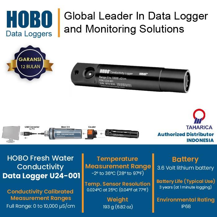 Jual Alat Ukur Konduktivitas Air HOBO U24-001 Conductivity Data Logger - Jakarta Timur - Raya ...