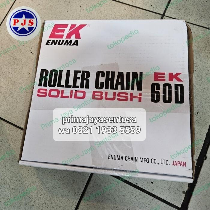 Jual ROLLER CHAIN SINGLE RS 60 X 1 EK JEPANG RANTAI GIR RS60 JAPAN ...