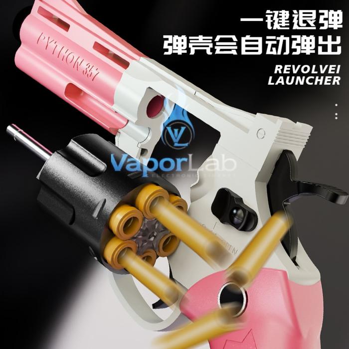 Jual Pistol Mainan Water Gel Soft Dart Toy Gun Python Zp5 Revolver Wgg ...