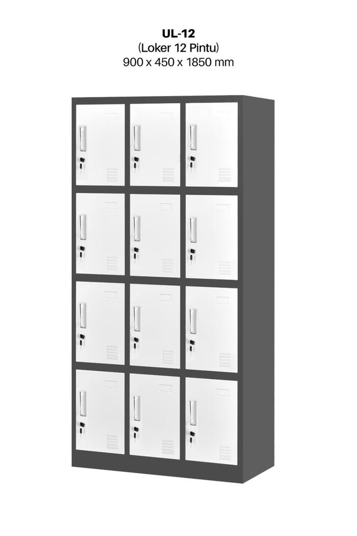 Jual Locker Besi 12 Pintu UNO UL12 - Kab. Tangerang - centralfurniture ...