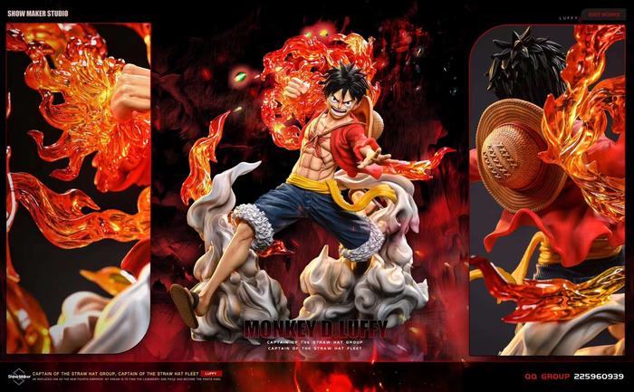 Jual Pre Order Monkey D Luffy Fire Punch By ShowMaker Studio - Jakarta ...