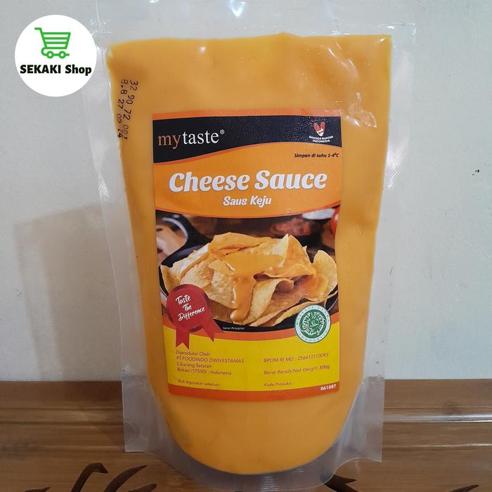 Jual Saus Keju Cheese Sauce MYTASTE 500gr - Saos My Taste 500 gram ...