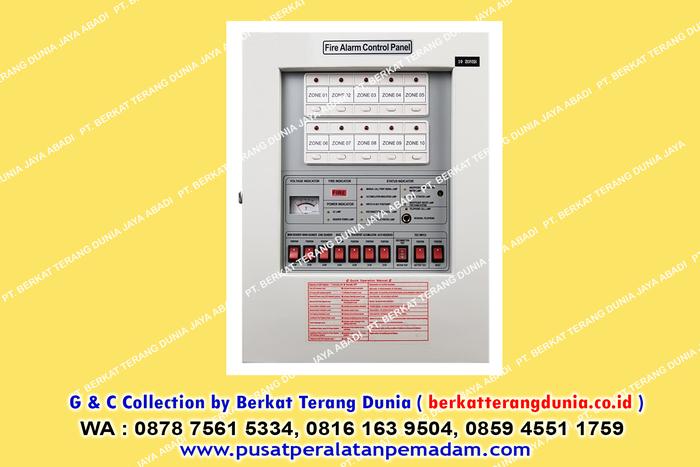 Jual Chung Mei CM-P1-10L 10 zone MCFA Panel Fire Alarm - Jakarta Barat ...