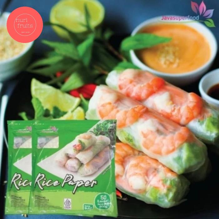 Jual rice paper|rice paper roll|rice paper halal|isi 10|jajanan bandung ...