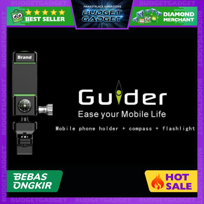 Jual Guider Holder Sepeda Smartphone Rotasi 360 Derajat - Model 2 - Jakarta Barat - BudgetGadget ...