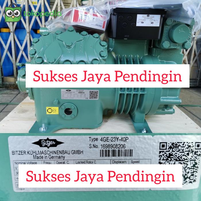 Jual Compressor Bitzer 4GE-23Y-40P Original Germany - Jakarta Barat ...