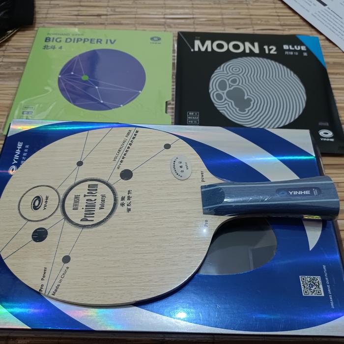 Jual PAKET BET TENIS MEJA YINHE PRO POWER PLUS MOON 12 BLUE ORIGINAL - Jakarta Timur - SYAFIQ ...