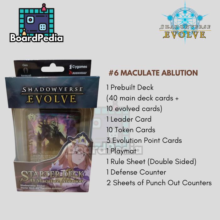 Jual Shadowverse Evolve TCG Starter Deck - #6 - Jakarta Barat - SquackToyz | Tokopedia