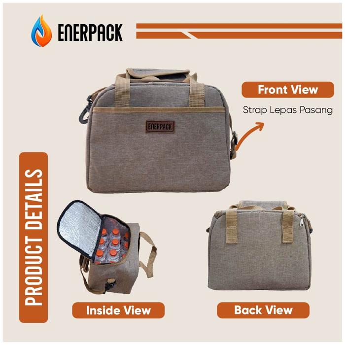 Jual Enerpack Tas Bekal Makanan Minuman Hangat Dingin Ep-m Di Seller ...