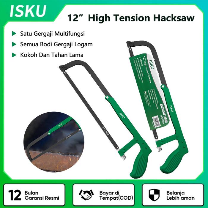 Jual ISKU Gergaji Besi Multifungsi Adjustable 300mm Panjang/Gergaji ...