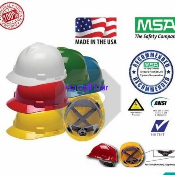 Jual Helm MSA Original Fastrack Lengkap - Jakarta Barat - Marvell Star ...