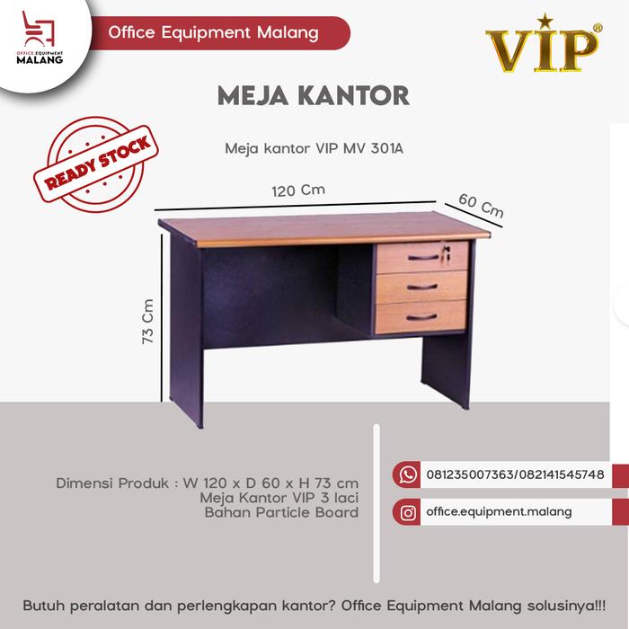 Jual Meja kerja VIP MV 301A - Kota Malang - Office Equipment Malang | Tokopedia