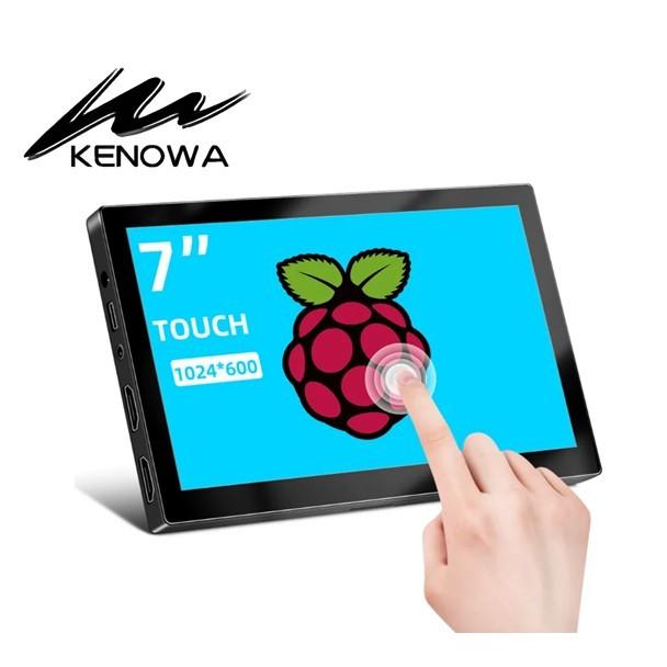 Jual Mini Monitor Touchscreen Raspberry pi Mini PC Kenowa 7 Inch USB C ...