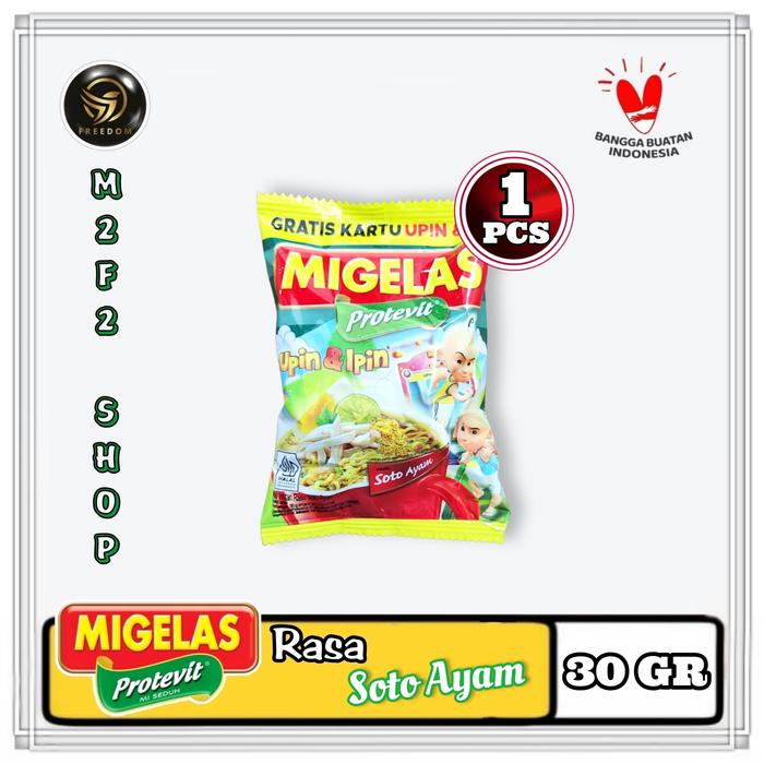 Jual MIGELAS Protevit Mie Gelas Seduh Kuah Soto Ayam - 30 gr (Harga ...