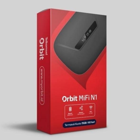 Jual Modem Wifi Portable Telkomsel Orbit Mifi N1 4G High Speed Bonus ...