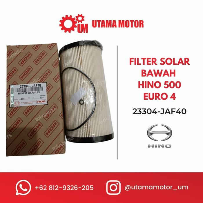 Jual FILTER SOLAR BAWAH HINO 500 EURO 4 | 23304-JAF40 - Jakarta Barat - UTAMA MOTOR SPAREPART ...