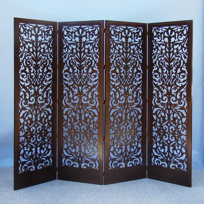 Jual partisi ruangan penyekat ruangan minimalis modern motif geometris ...