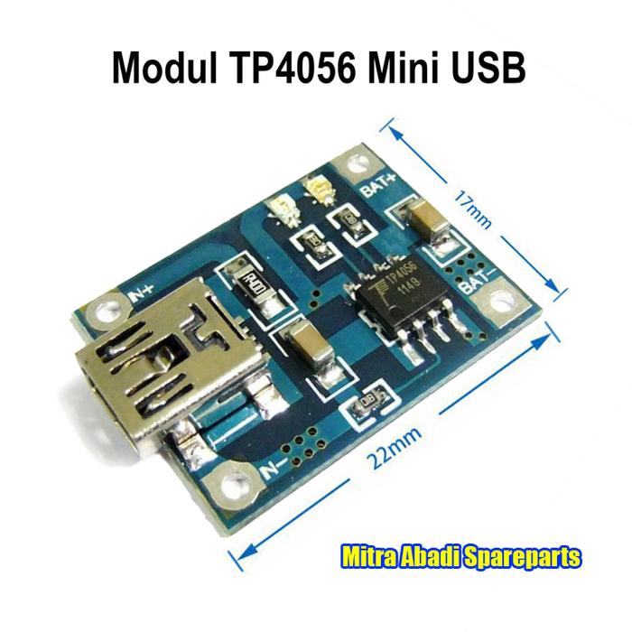 Jual Li-ion Charger Modul 5V 1A TP4056 - Micro USB - Jakarta Barat - Mitra Abadi Spareparts ...