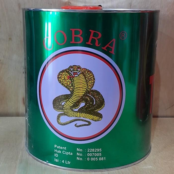 Jual Thiner Cobra Hijau GLN Super High Gloss Thinner ND 5ltr Tiner ...