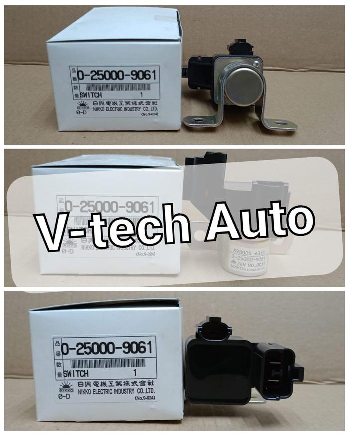 Jual Relay Starter Genuine NIKKO 898005-6311 0-25000-9061 24V - Jakarta ...
