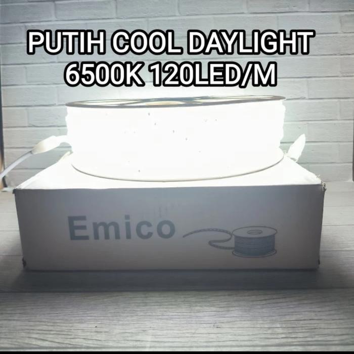 Jual HARGA PER 1 METER EMICO LED STRIP LIGHT 2835 120LED / METER IP66 ...