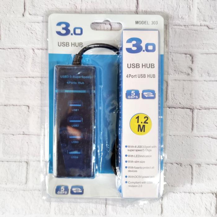 Promo USB HUB 3.0 7 PORT / USB 4 PORT PANJANG KABEL 1.2 METER SUPER ...