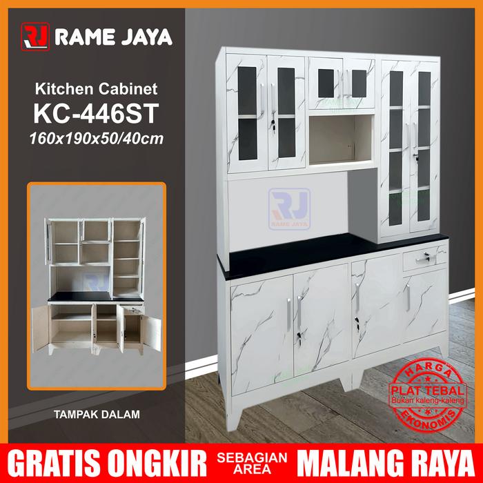 Jual Lemari dapur besi | Metal kitchen cabinet KC-446ST - Kota Malang ...