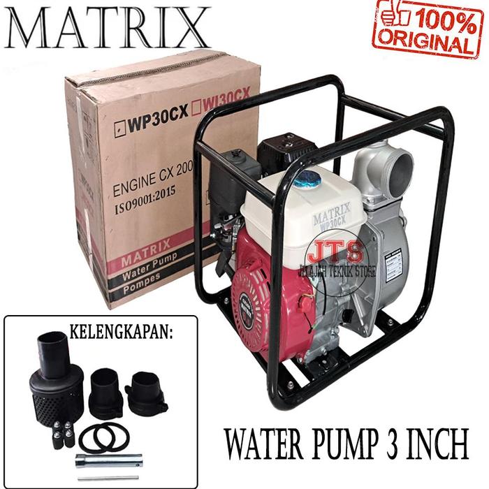 Jual Matrix Water Pump Wp30Cx Mesin Pompa Air 3 Inch Pengairan Irigasi ...
