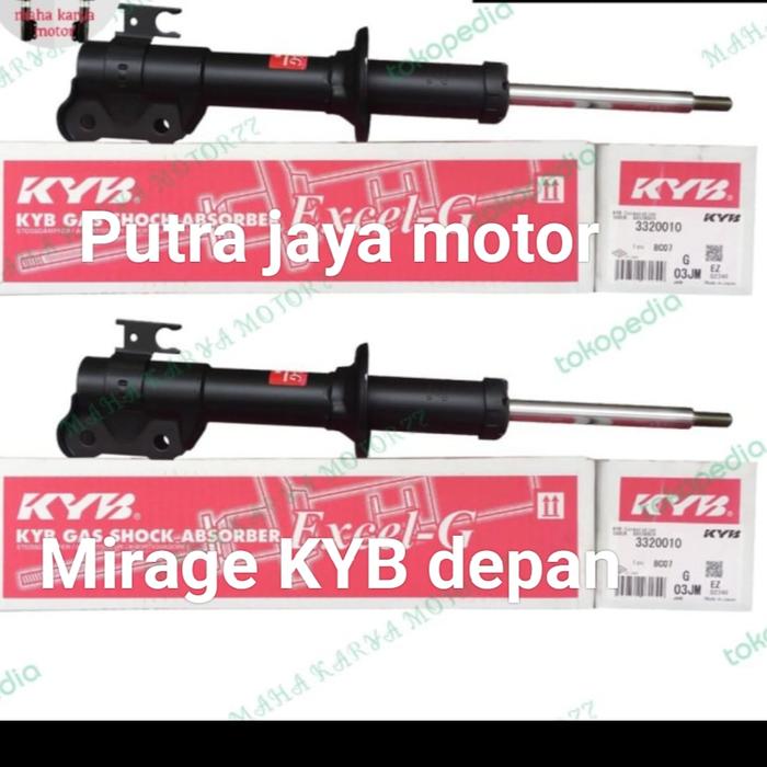 Jual shockbreaker shock breaker Mirage Kyb Excel-G depan - Jakarta ...