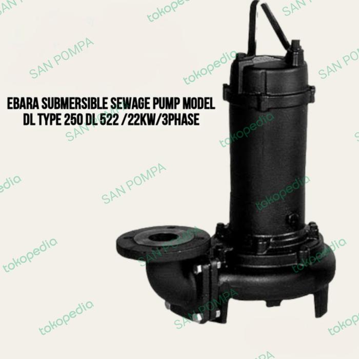 Jual Pompa Ebara 250 DL 522 - 22 kw 3 Phase Speed 1500 Rpm - Kab. Sidoarjo - SAN POMPA | Tokopedia