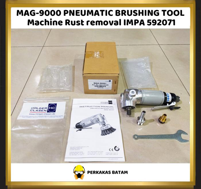 Jual MAG-9000 PNEUMATIC BRUSHING TOOL Machine Rust removal IMPA 592071 ...