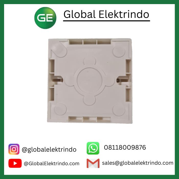 Jual Surface Mounting Box (Outbow Dus) B238 Warna Putih Merk BOSS ...