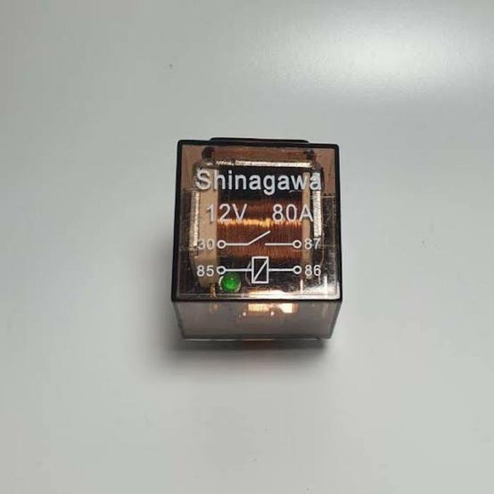 Jual relay 4 kaki 12 volt 80 ampere alarm atau klakson lampu dll ...