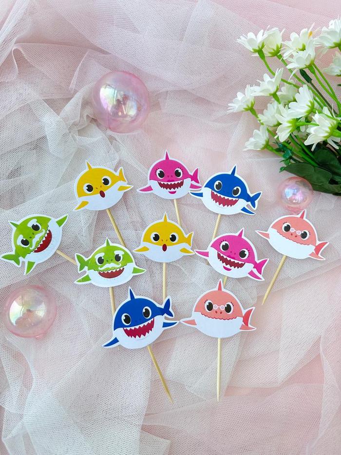 Jual Baby Shark Chubby Topper Birthday / Hiasan Kue Ulang Tahun ...