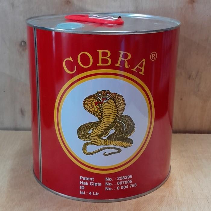 Jual Thiner Cobra Hijau GLN Super High Gloss Thinner ND 5ltr Tiner ...
