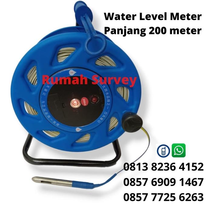 Jual WATER LEVEL METER 200 METER - DIP METER - SENSOR TINGGI MUKA AIR TANAH - Jakarta Pusat ...