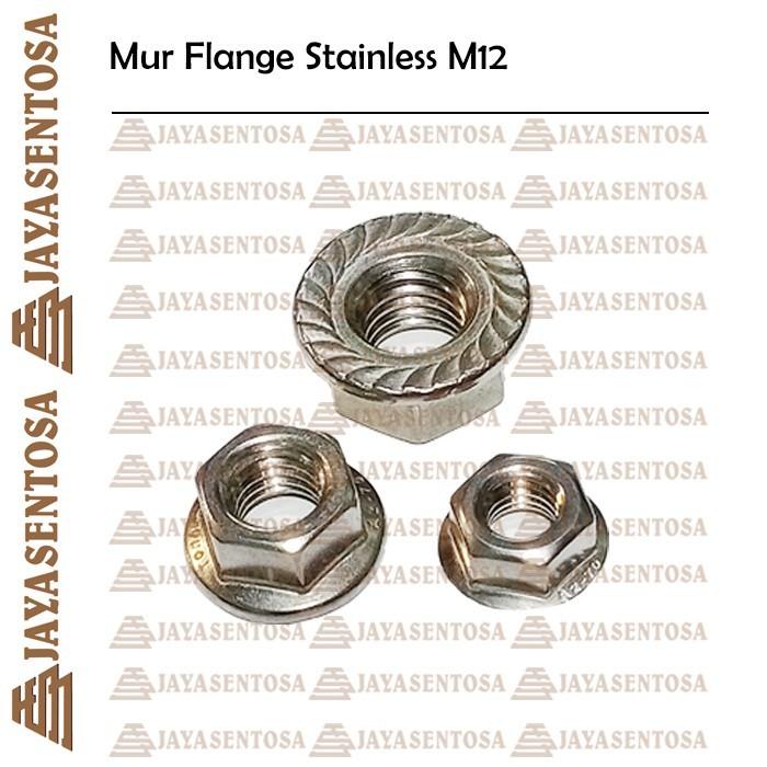Jual Mur Flange Stainless M16 / Flange nut sus 304 ss 304 - Jakarta Pusat - jaya sentosa 164 ...