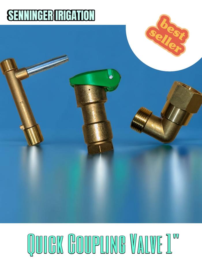 Jual Quick Coupling Valve, Green Cap 1 Inch BSP - Senninger - Kota ...