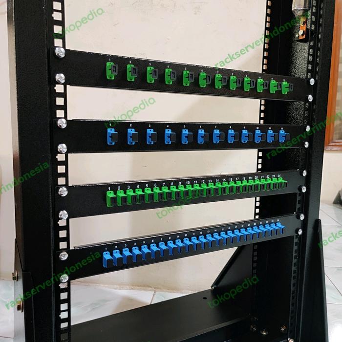 Jual Patch Panel Fiber Optic 24 Core SC UPC Singlemode - Jakarta ...