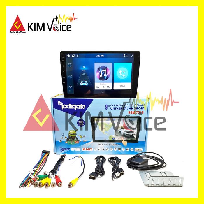 Jual Head unit Android Rockgate RGM 7510 9 inch RAM 2/32GB - Kab ...