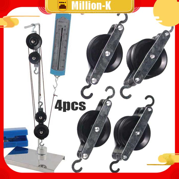 Jual Katrol 2 Roda / Katrol Fisika 1 Roda / Katrol Tetap Alat Lab ...