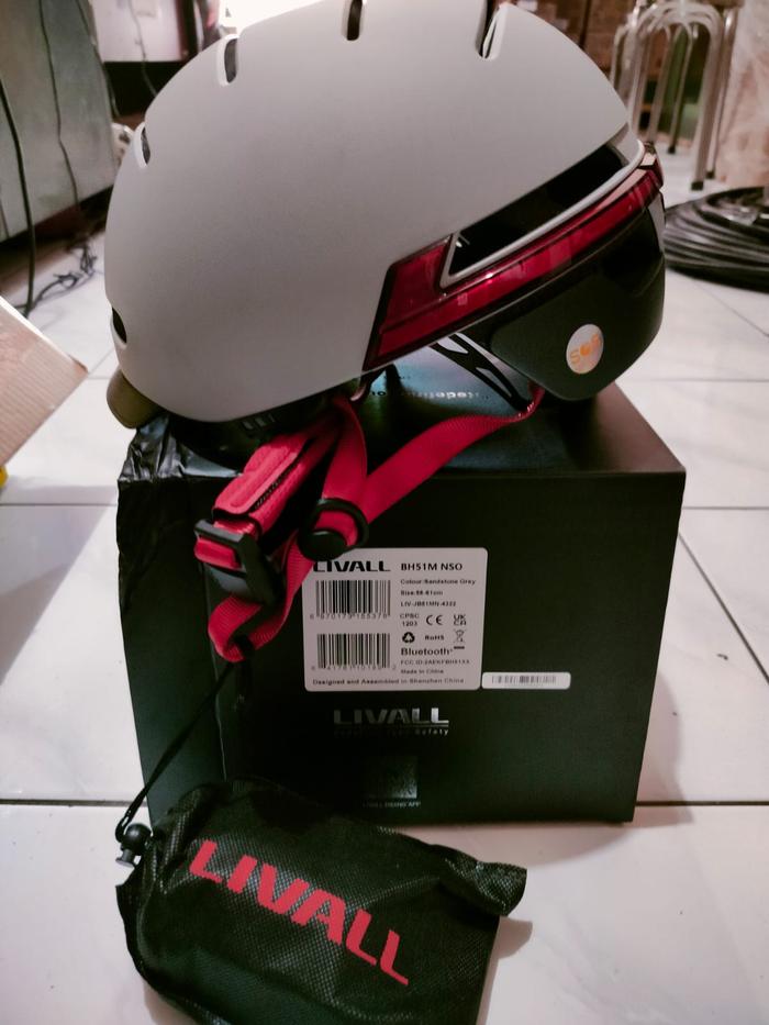 Jual LIVALL BH51M Helm Sepeda Lipat Commuter MTB Smart Bluetooth LED ...