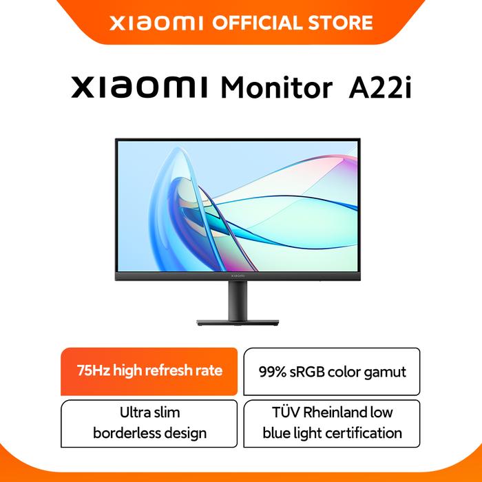 Promo Official Xiaomi Monitor A22i | Bezel Tipis FHD 75Hz Bodi Tipis ...