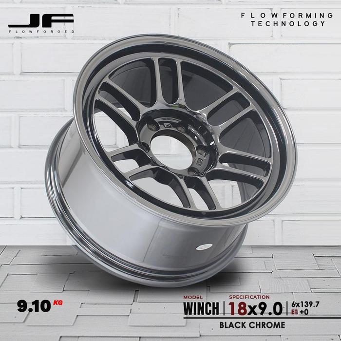 Jual Velg JF LUXURY Type WINCH RING 18 Flow Forming - Kab. Tangerang ...