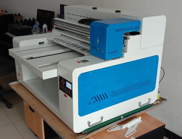 Jual Printer UV Flatbed Double Head Size 60x50 Cetak Tumbler Emoney Custom - Kab. Bandung ...