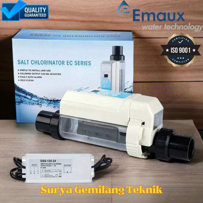 Jual Salt Chlorinator Emaux EC 20G Mesin Garam Klorinator Kolam Renang - Jakarta Barat - SURYA ...