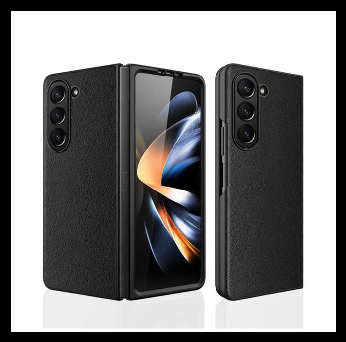 Jual Samsung Galaxy Z Fold 5 Fold5 5G Magic Leather Glass Hard Case ...