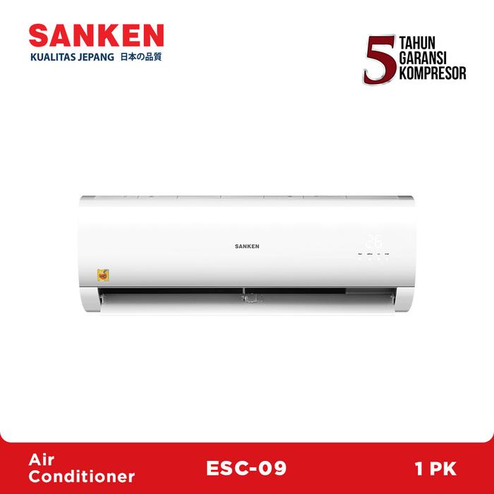 Promo Sanken AC 1 PK Air Conditioner 1PK ESC-09D/L Cicil 0% 3x ...